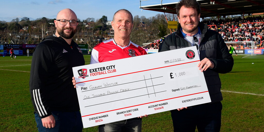 Graham Whetlor scoops the Foundations BIG £1000 prize for February ...
