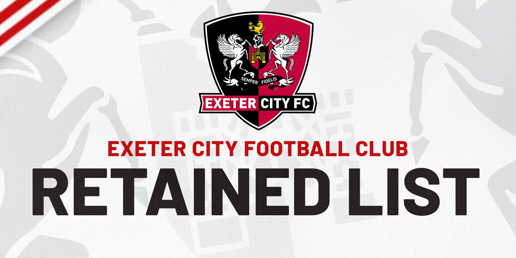 Retained list 2024/25 | Exeweb - supporting Exeter City since 1999