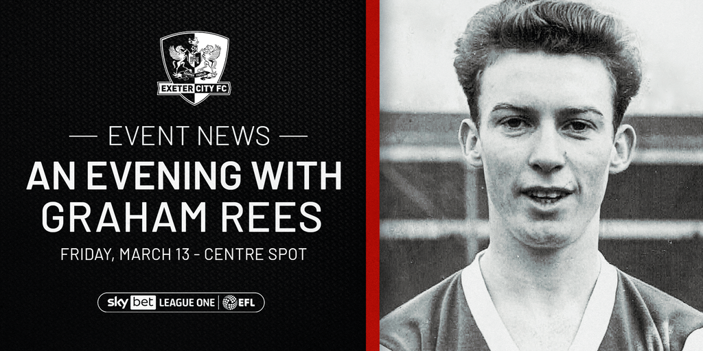 An evening with Graham Rees on March 13 | Exeter City F.C.