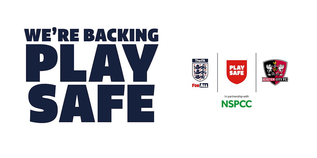 📝 City proud to back Play Safe Weekend | Exeter City F.C.